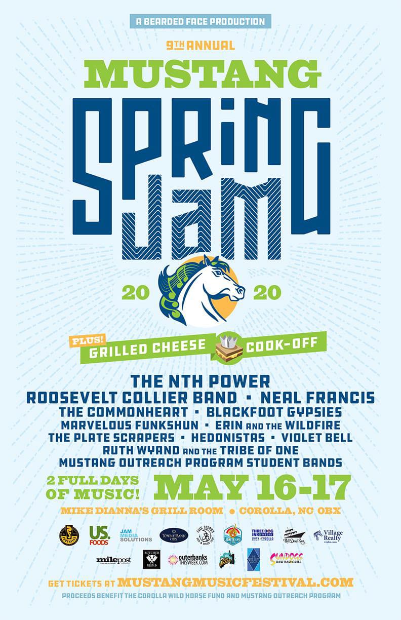 Mustang-Spring-Jam-9-Poster - Corolla Wild Horse Fund