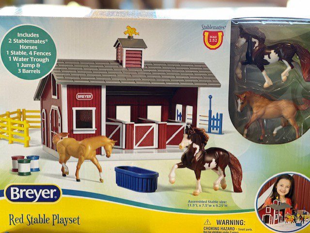 Breyer Red Stable Playset - Corolla Wild Horse Fund