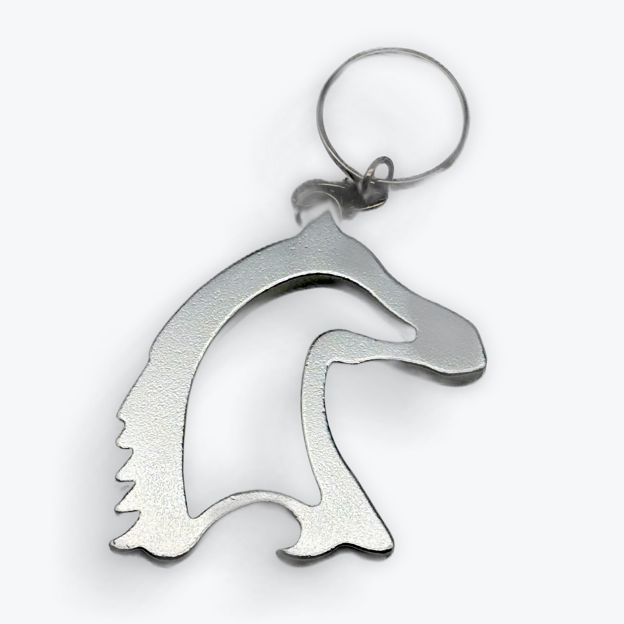 Silver Horse Keychain - Corolla Wild Horse Fund