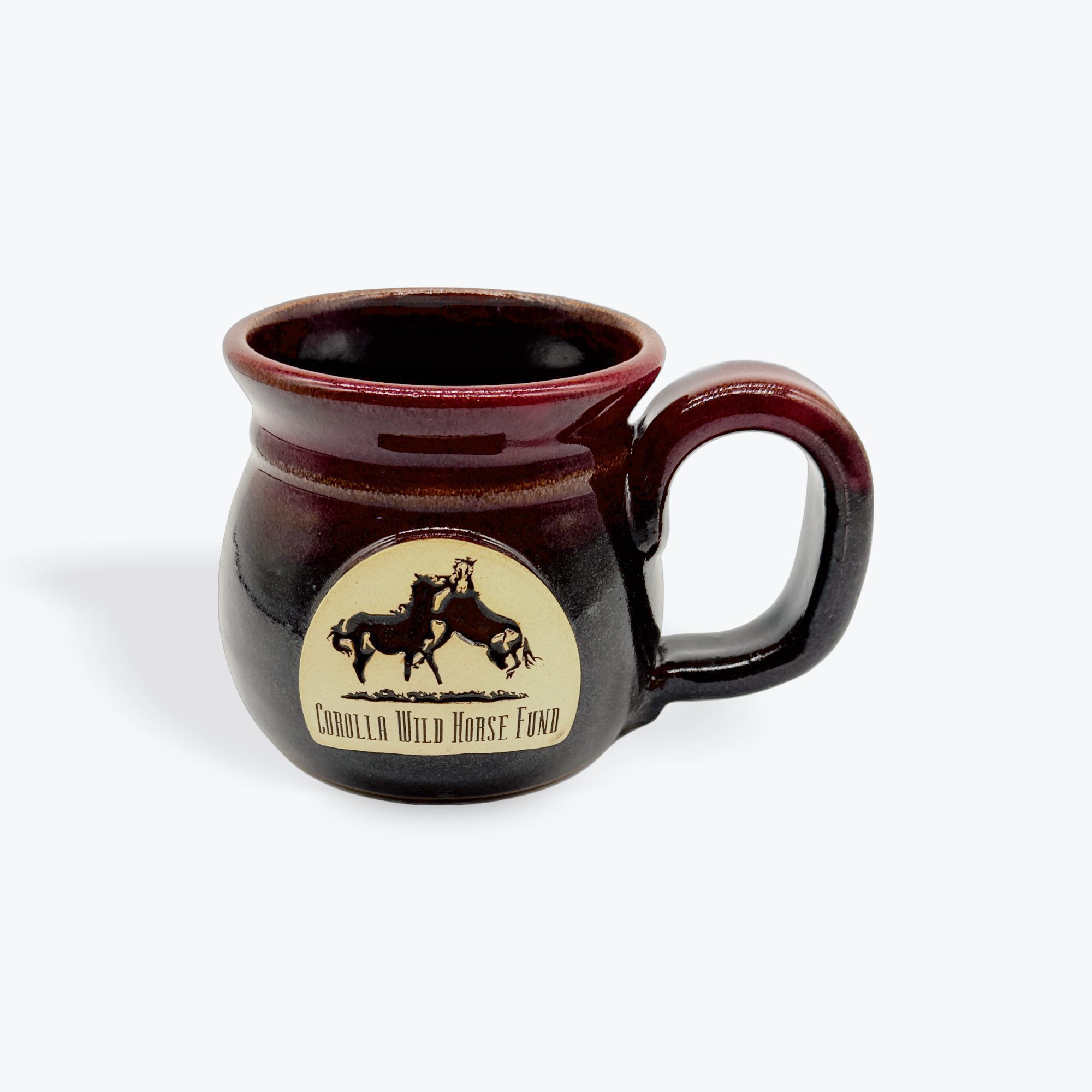 Stoneware Mug - Cherry Cola - Corolla Wild Horse Fund